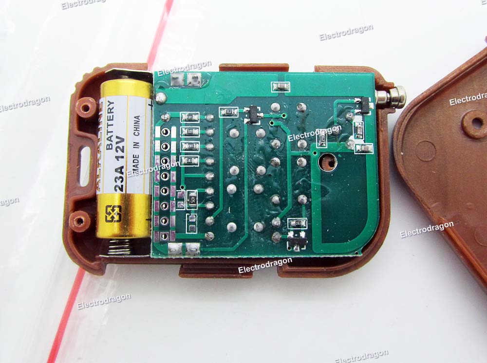 Wireless RF Link, PT2262 & PT2272 Encoder Decoder - ElectroDragon