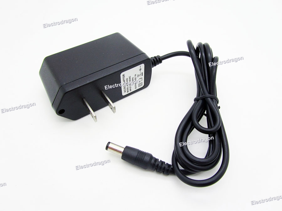 AC/DC Power Adapter Plug 1A 5.5mm [VOLT] - ElectroDragon
