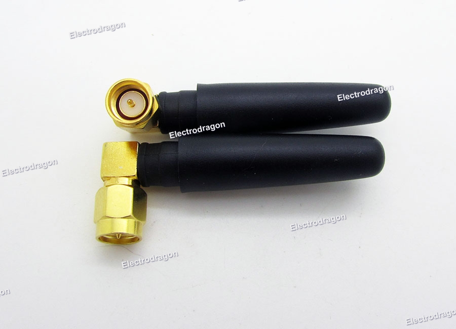 2PCs Quad-band Cellular GSM Antenna SMA 2Dbi - ElectroDragon