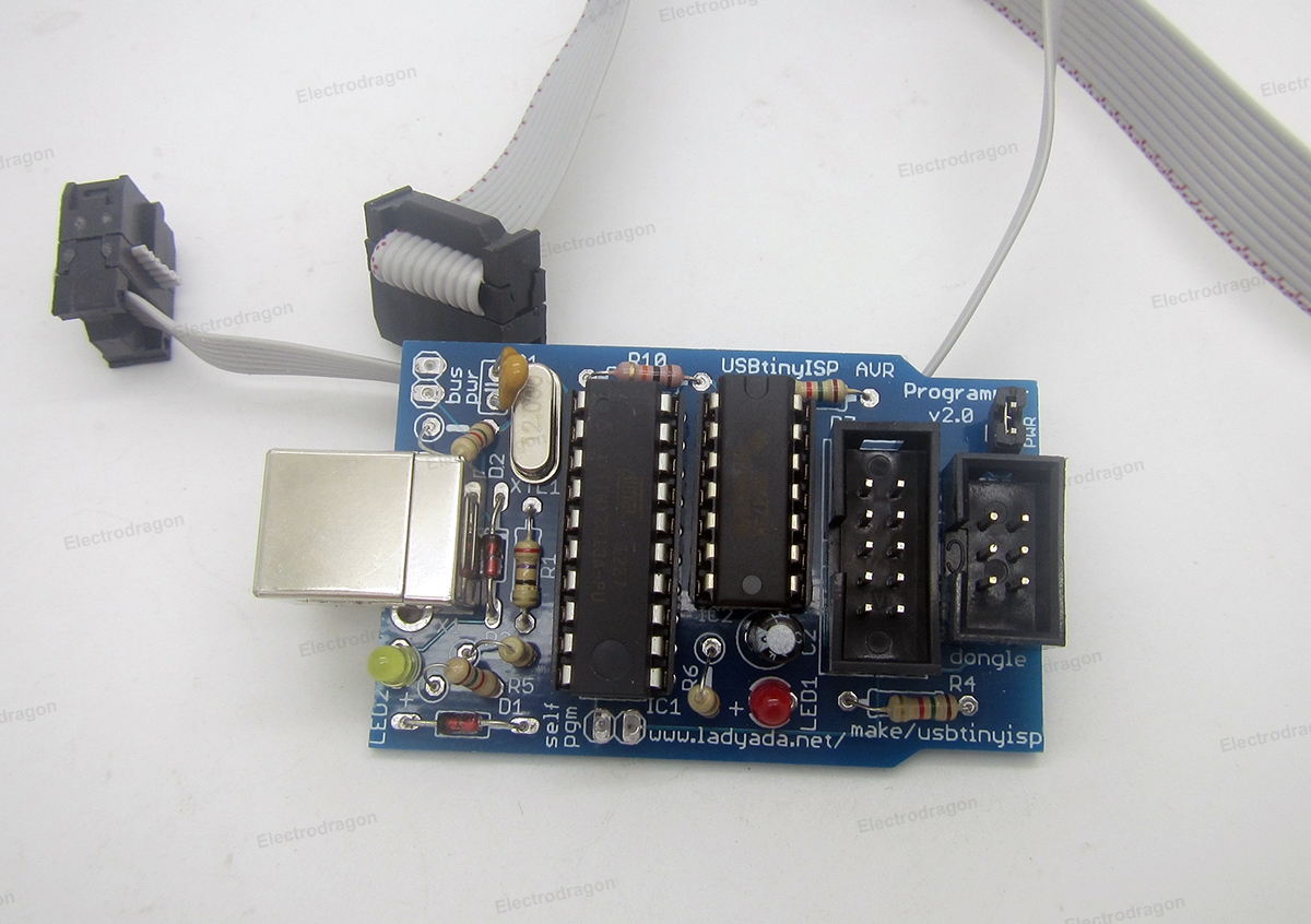 Retired Usbtinyisp Programmer Electrodragon