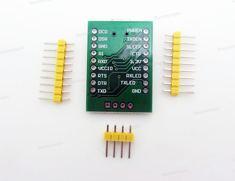FTDI Standard USB-TTL Programmer - ElectroDragon