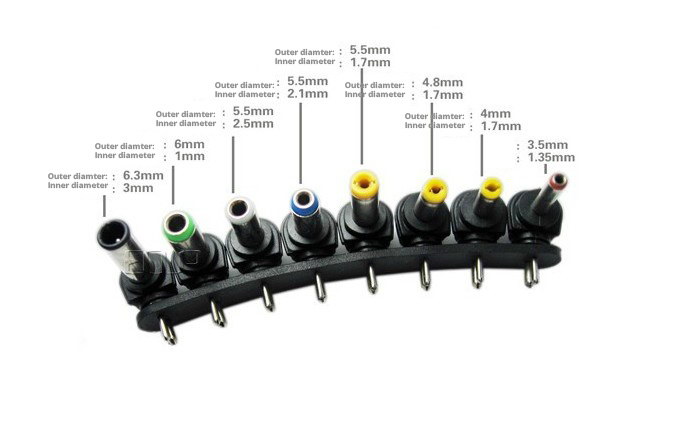 [Retired] Universal Tips Connectors Pins (For Laptop Adapters ...