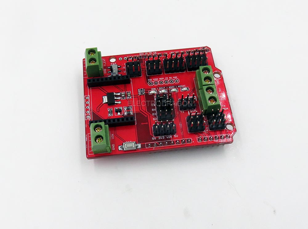 Arduino Servo Wireless Xbee Shield Electrodragon