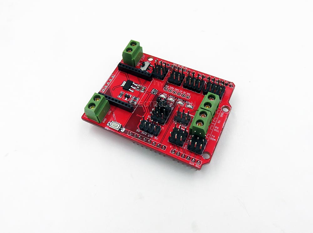 Arduino Servo Wireless Xbee Shield Electrodragon