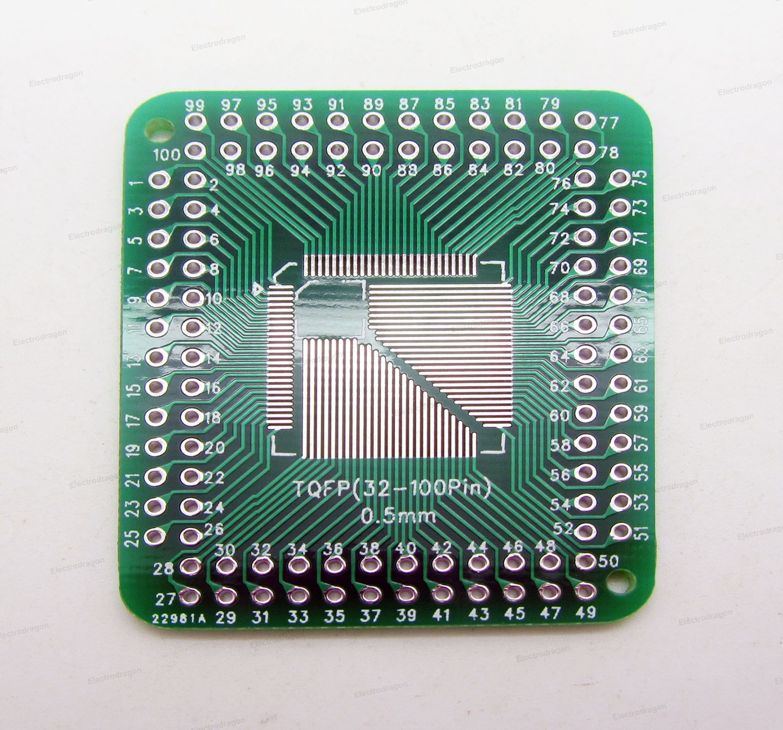 5PCs SMD to DIP IC Chip Convert Board [Package, Footprint] - ElectroDragon