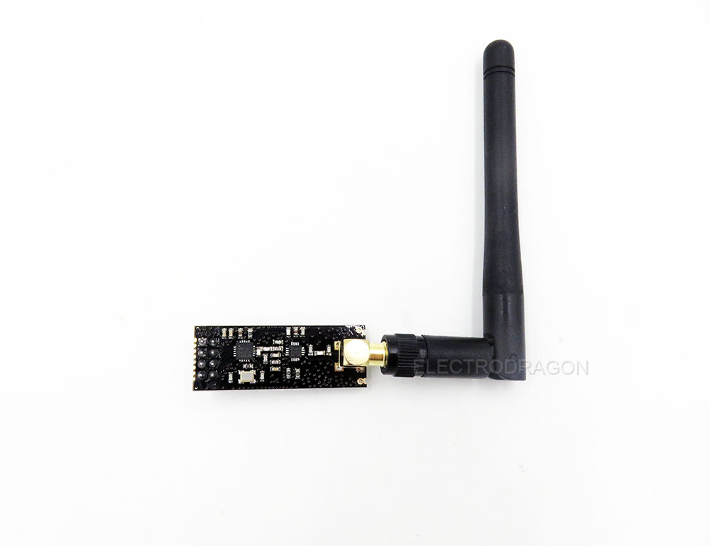 NRF24L01L Long Range Wireless Module R2, 1.1KM, PA LNA - ElectroDragon