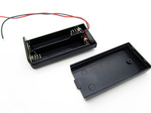 AA Alkaline Battery Holder (w/Switch, Cap) [Slots] – ElectroDragon