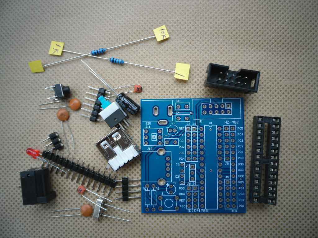 ATMEGA8 Minimum System Dev. Kit Self-Soldering - ElectroDragon