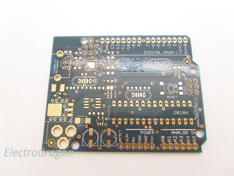 Arduino-Compatible UNO R1 EDArduino (Bare PCB Board) - ElectroDragon