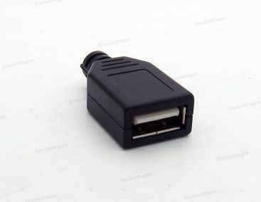 5Kits: USB Connector Kit w/Plastic Case [Types] - ElectroDragon
