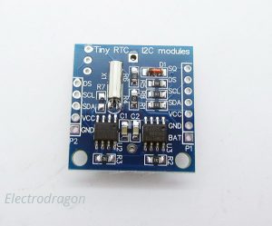 DS1307 RTC Time + EEPROM Module, I2C – ElectroDragon