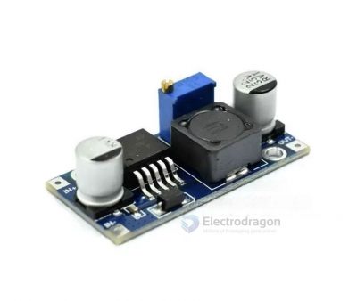 LM2596 DC Step Down Buck ADJ Power Module, 2-3A - ElectroDragon