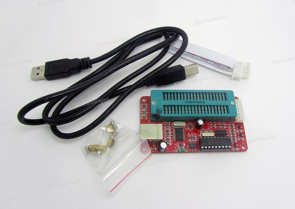 PIC PICPRO K150 Programmer USB Connector (XP WIn7 Only) - ElectroDragon