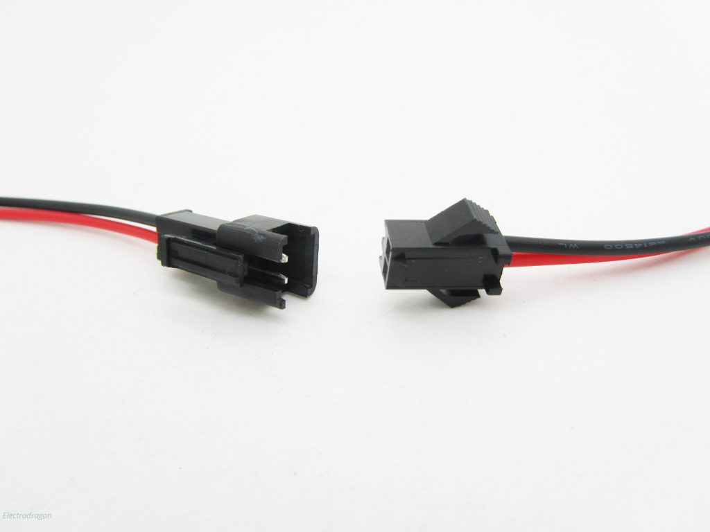 5 Pairs JST SM-2P Wire-to-Wire Cables, Random Color – ElectroDragon