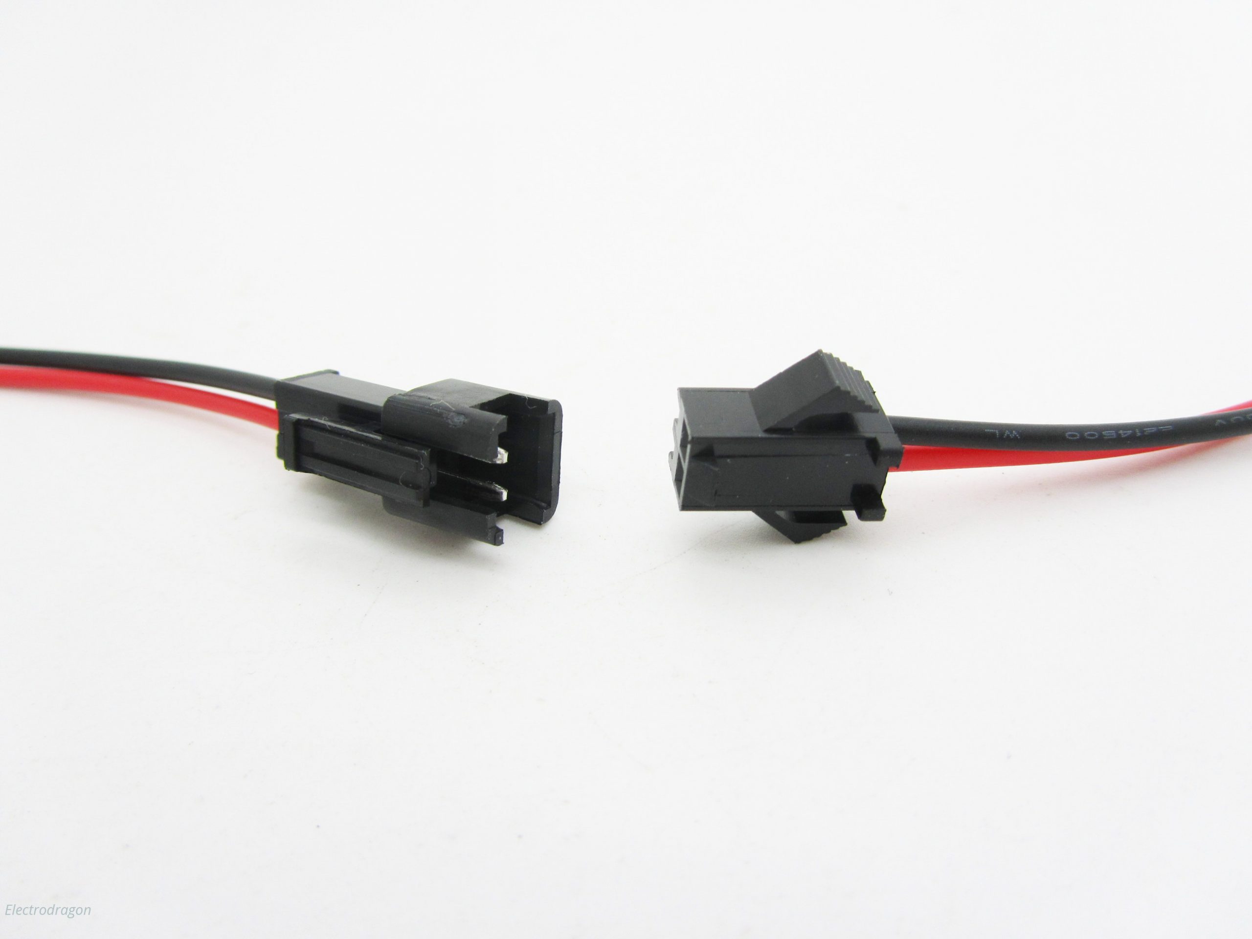 5 Pairs JST SM-2P Wire-to-Wire Cables, Random Color - ElectroDragon