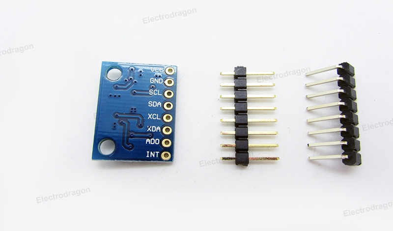 Mpu 6050 Three Axis Acceleration And Gyroscope 6dof Module Electrodragon
