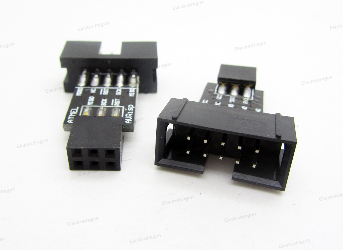 AVR ISP 10P to ICSP 6P Converter - ElectroDragon AVR ISP 10P to ICSP 6P Converter - ElectroDragon
