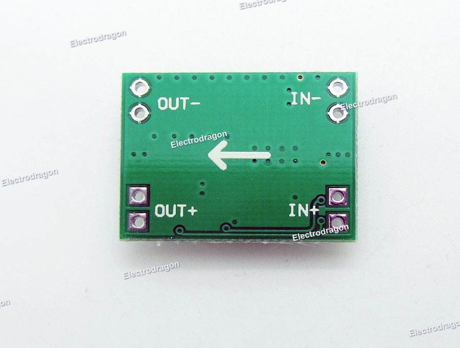 Tiny DC Buck ADJ Module 2A, MP1584EN - ElectroDragon