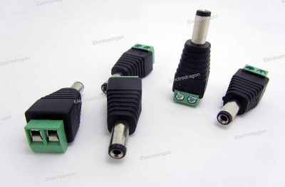10PCs DC Male to Cable Terminal Connector - ElectroDragon