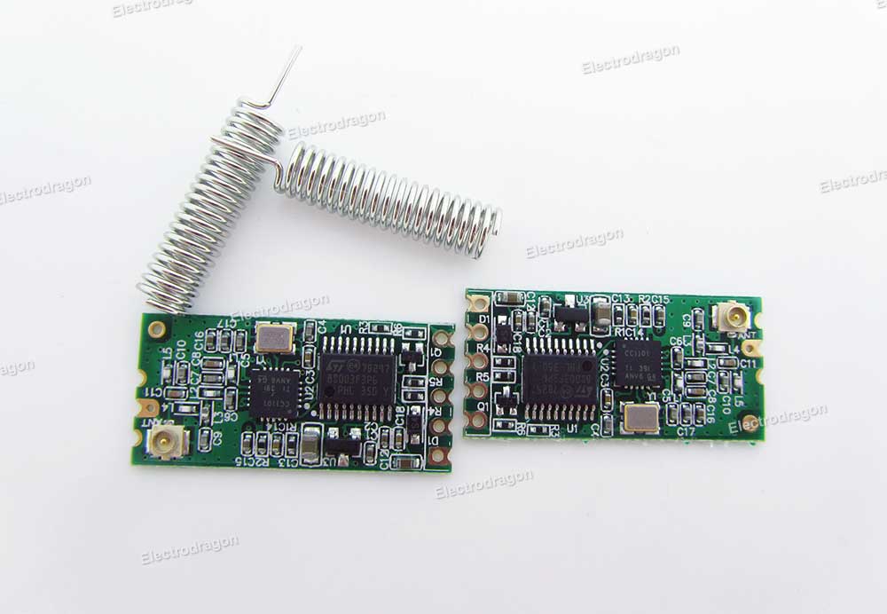 CC1101 433M Wireless Transceiver Module [Version] - ElectroDragon