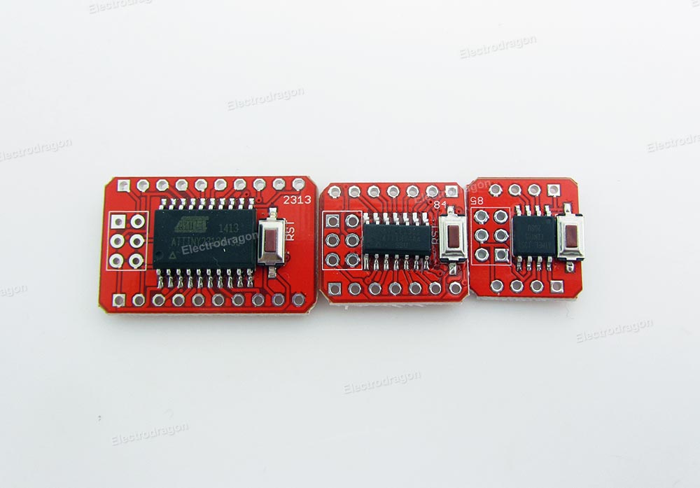 ATtiny Mini Dev board Series [IC] - ElectroDragon