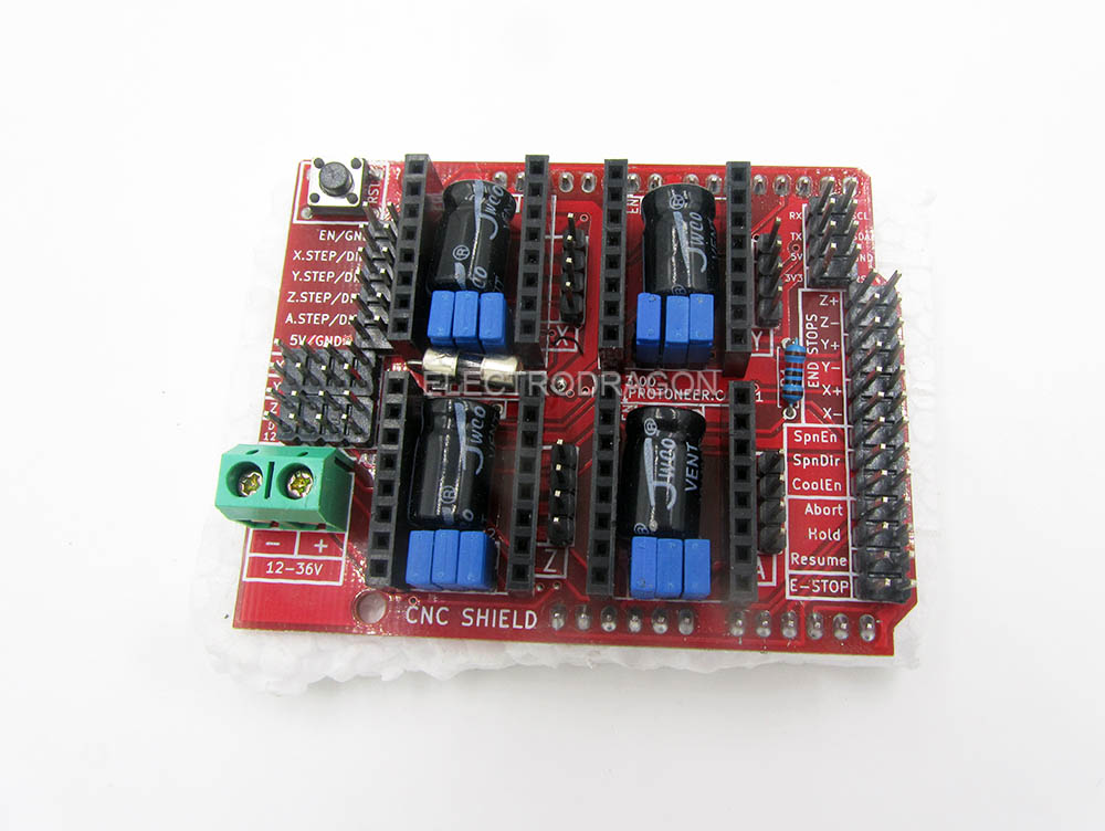 Arduino Cnc Shield Grbl Compatible [type] Electrodragon
