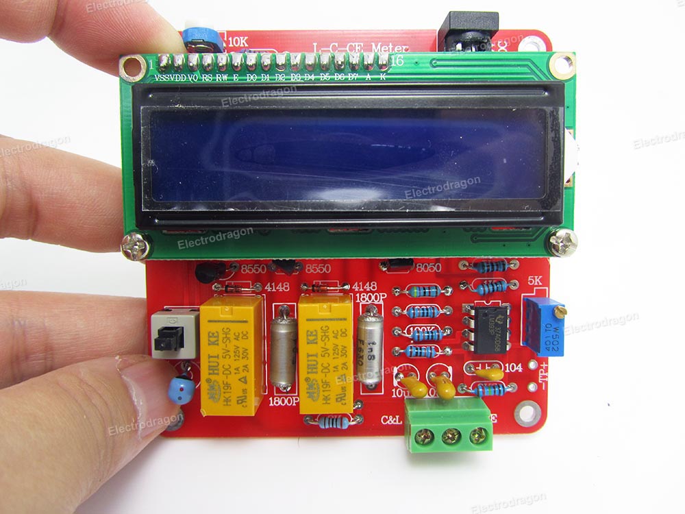 [retired]capacitor Inductor Meter Kit Electrodragon
