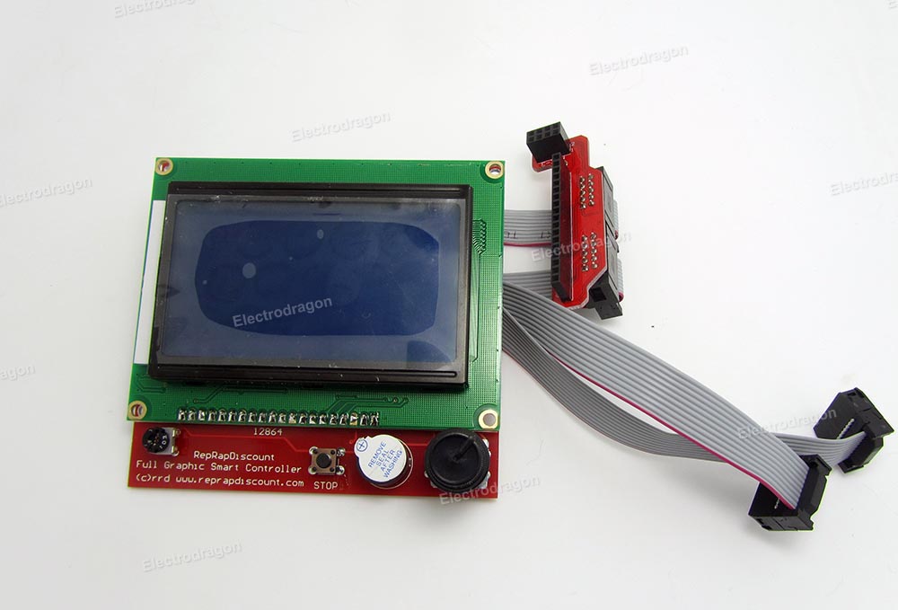 Ramps 12864 Full Graphic Controller Board (Reprap) - ElectroDragon