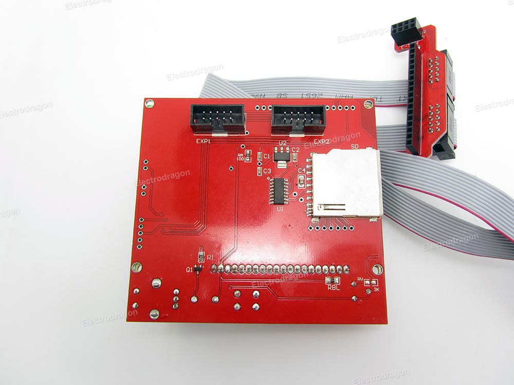 Ramps 12864 Full Graphic Controller Board (Reprap) - ElectroDragon