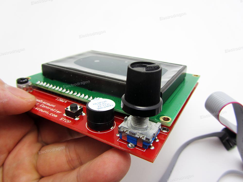 Ramps 12864 Full Graphic Controller Board (Reprap) - ElectroDragon