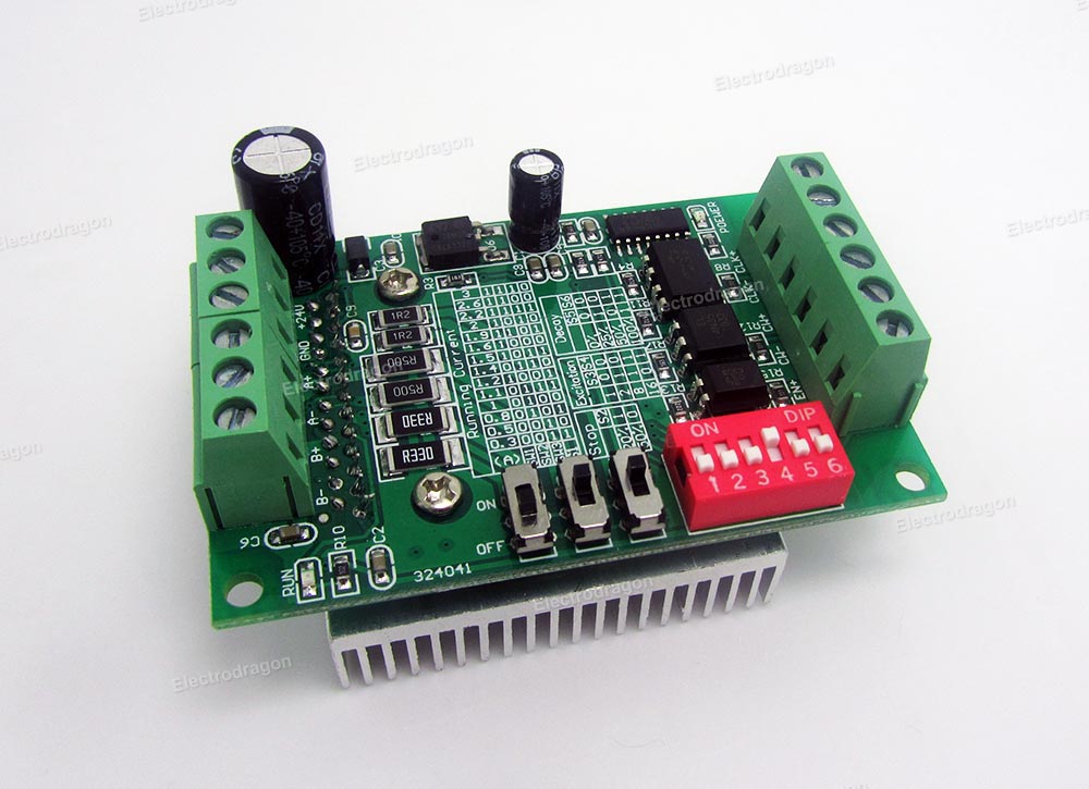 TB6560 3A Stepper Driver, Single-Axis - ElectroDragon