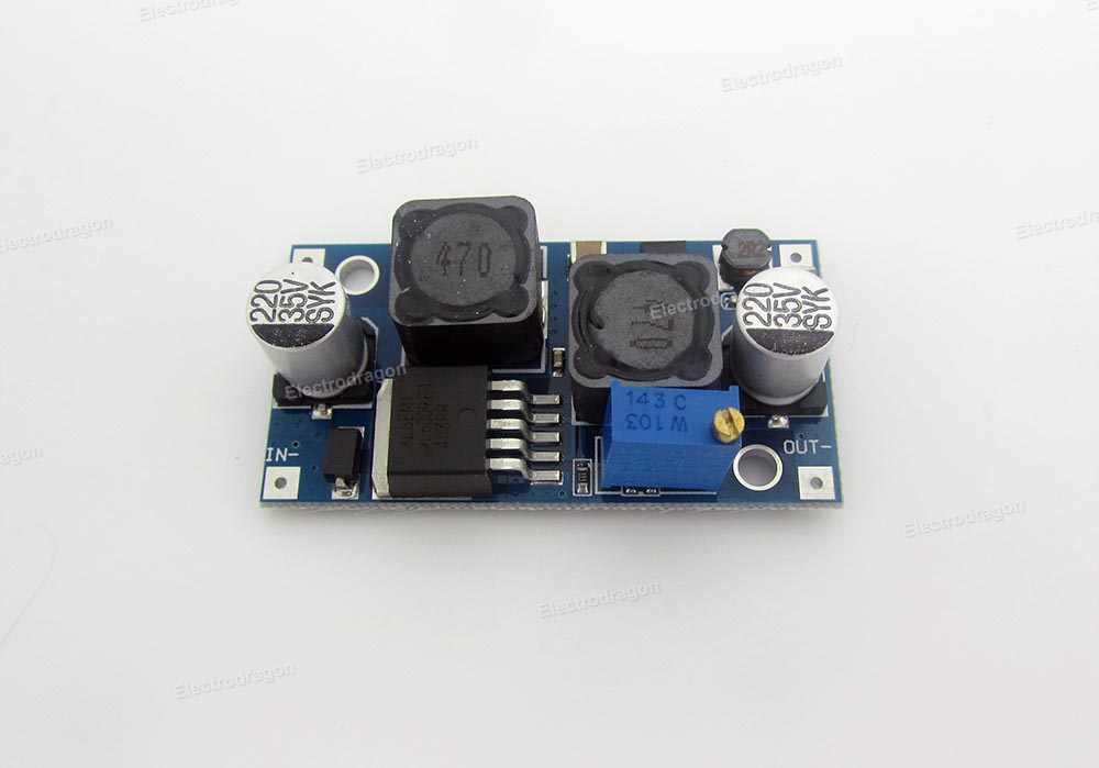 XL6009 DC Constant Output Power Module (Auto Boost/Buck) - ElectroDragon