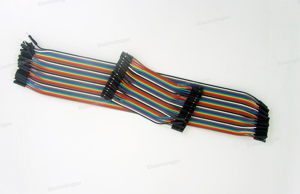 Dupont Prototyping Cable Extra Length [Length, Type] - ElectroDragon
