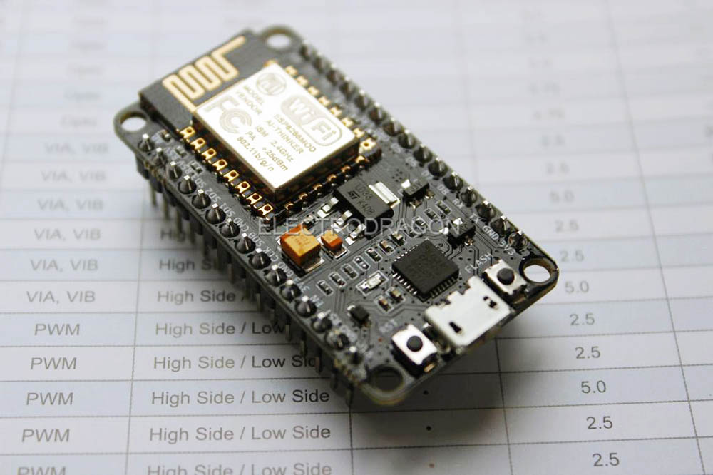 Nodemcu Wifi Dev Board Lua Esp8266 Electrodragon