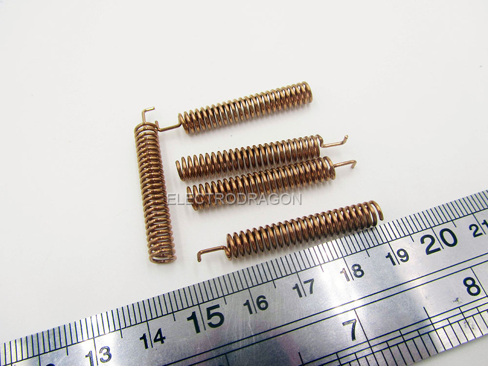 5PCs Spring Coil Antenna [433 Mhz] - ElectroDragon