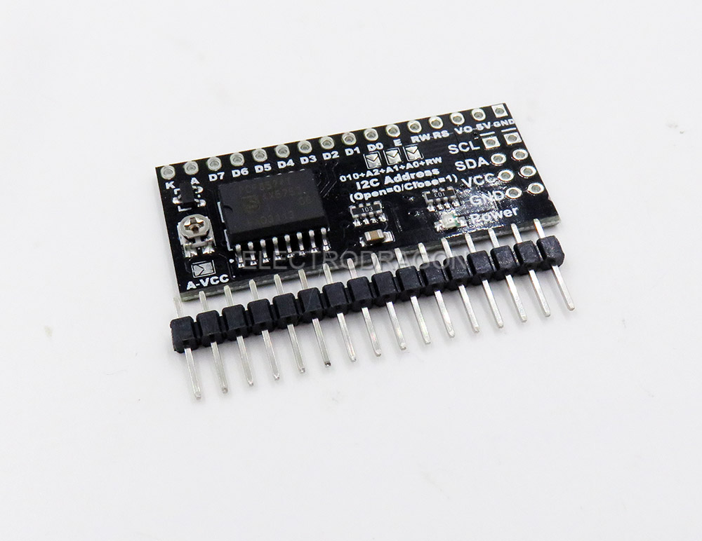 LCD1602 Parallel-IIC PCF8574 Convert Board R2 - ElectroDragon