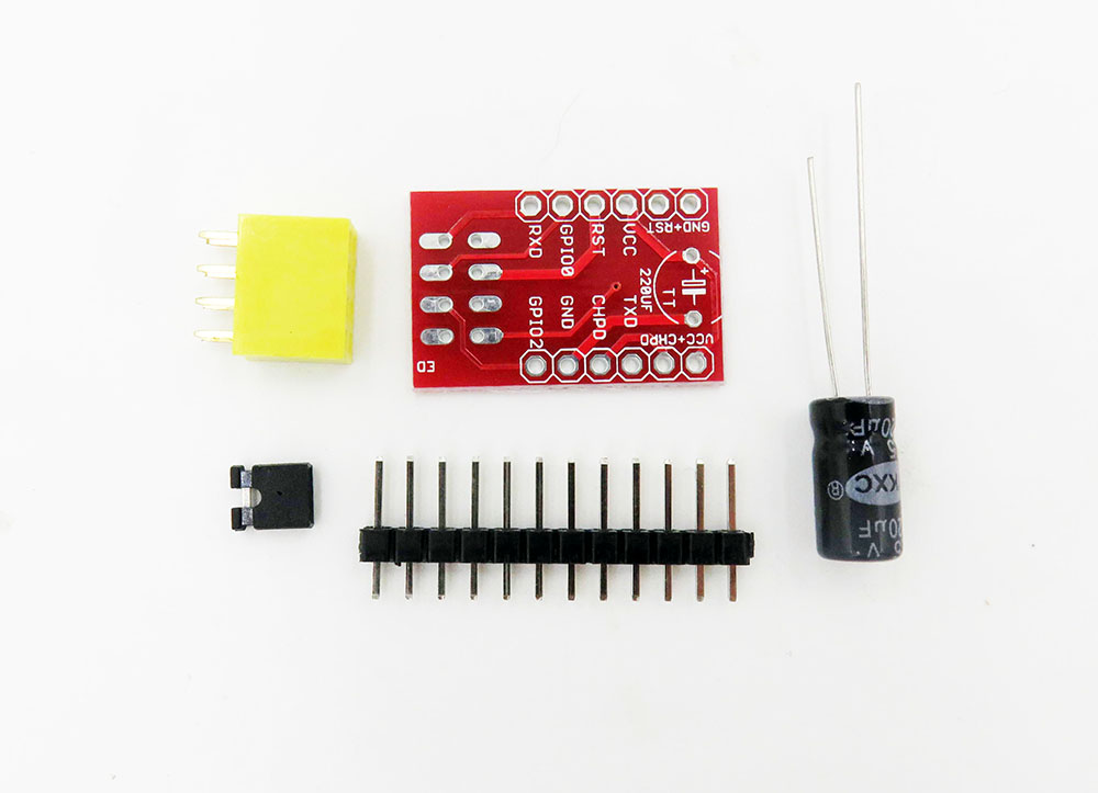 ESP-01 Prototype Breakout Board Kit - ElectroDragon
