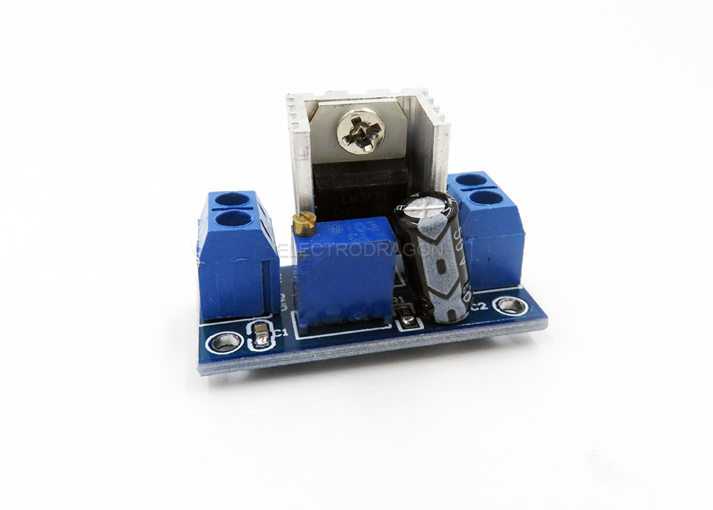 LM317 Linear DC Buck Step-Down Power Module - ElectroDragon