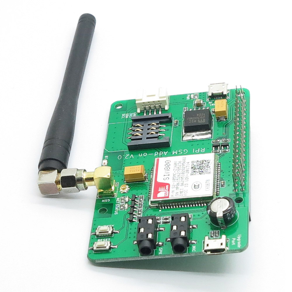 SIM800 GSM GPRS R2 Shield For Raspberry PI - ElectroDragon