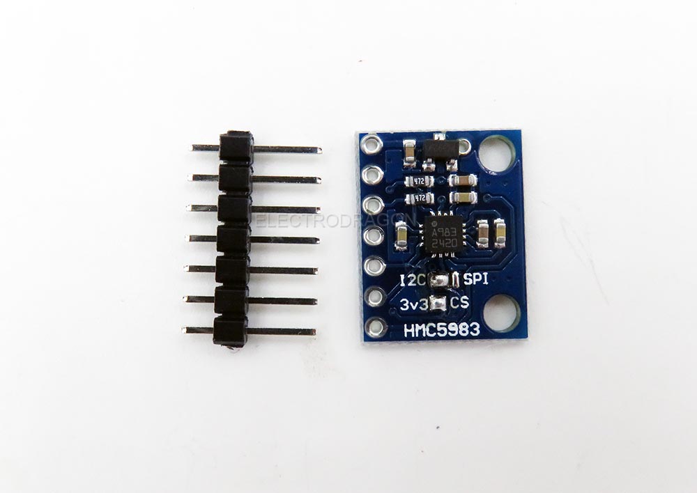 HMC5983 3-Axis 3DOF Compass Magnetometer Module - ElectroDragon