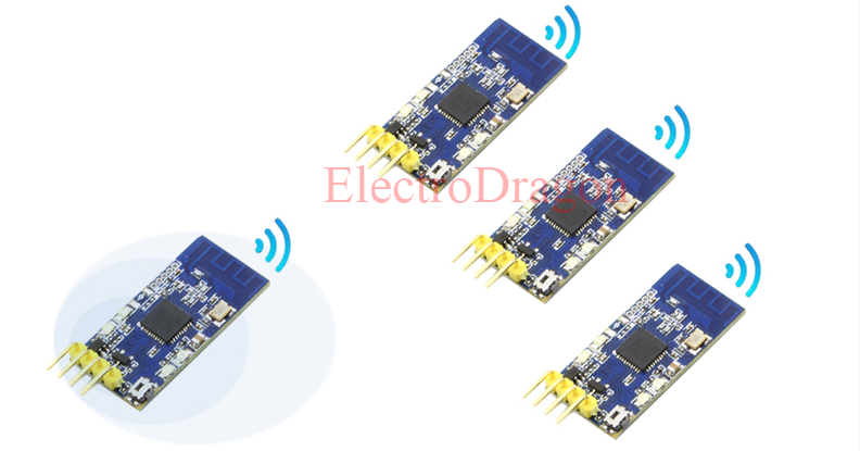 2 4ghz Zigbee Cc2530 Ti Module Electrodragon