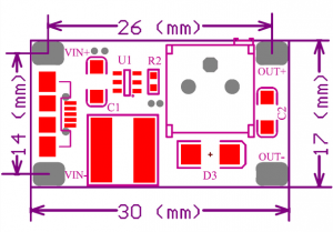 MT3608 DC USB Step-up ADJ Power Module R2 – ElectroDragon