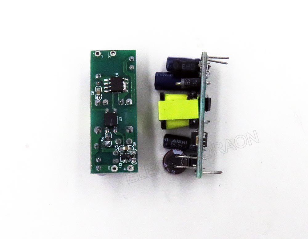 AC-DC Isolated Power Module EDP1, 5W 5V 12V 800mA - ElectroDragon
