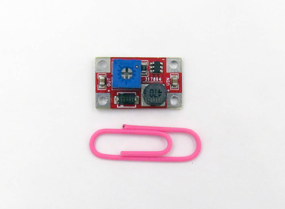 DC Boost Module High Current 2A, ADJ, SX1308 R2 - ElectroDragon