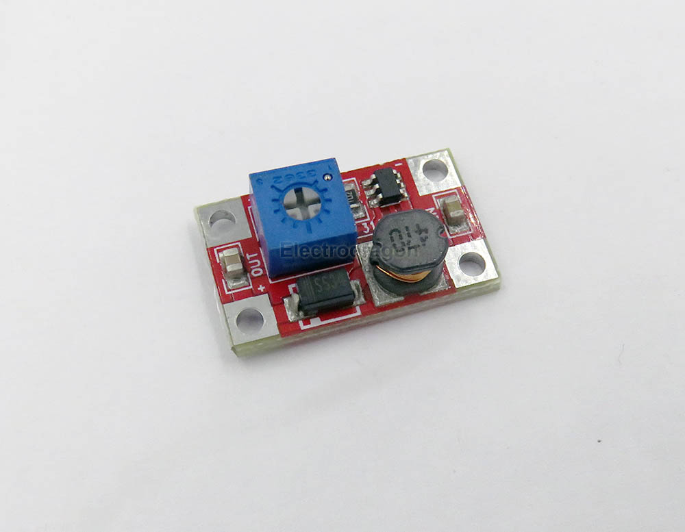 DC Boost Module High Current 2A, ADJ, SX1308 R2 - ElectroDragon