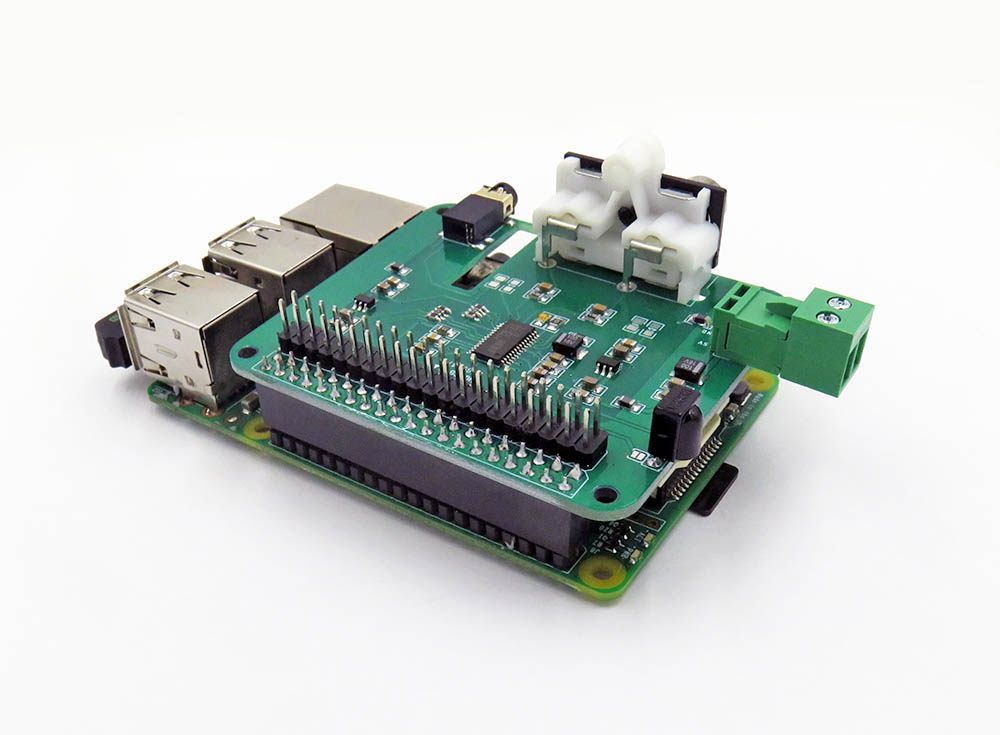 HIFI Audio Play Shield for Raspberry Pi, PCM5122 I2S DAC R2 - ElectroDragon