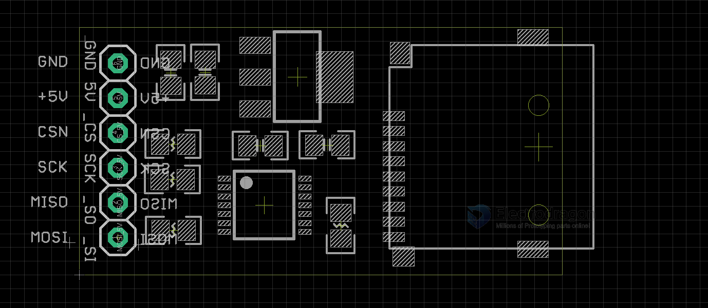 MicroSD SD Card Module w/Logic Shifter For Arduino - ElectroDragon