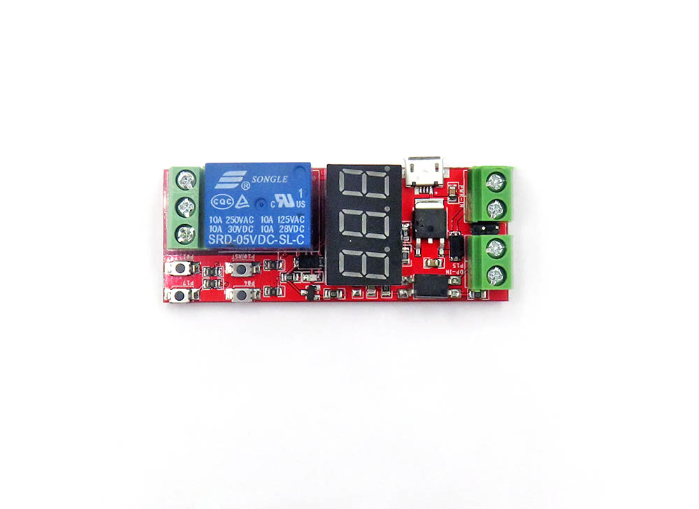 Mcu Relay Module Intermittent Switching N76e003 Electrodragon