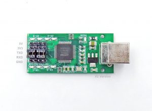 USB to Four 4x Serial TTL UART Module FT4232 – ElectroDragon