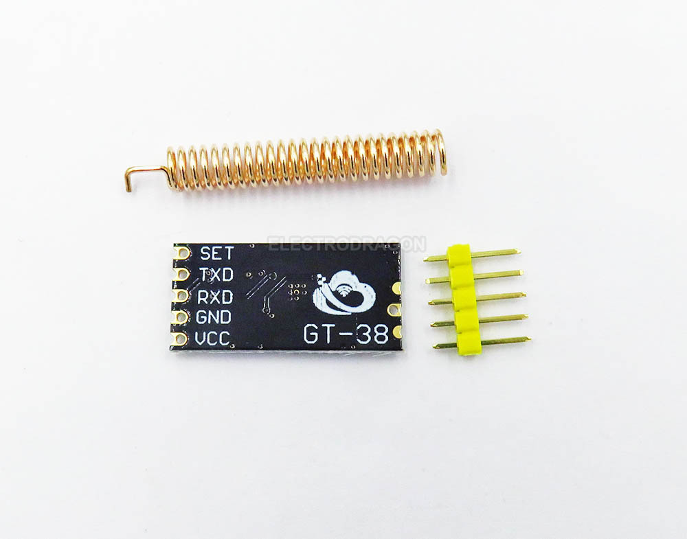 Wireless Transceiver Uart Output Module Si4438 Electrodragon 3991